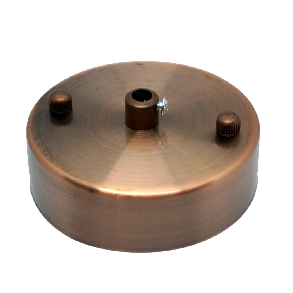 SINGLE POINT DROP OUTLET CEILING ROSE 100 x 30mm Perfect for fabric ...