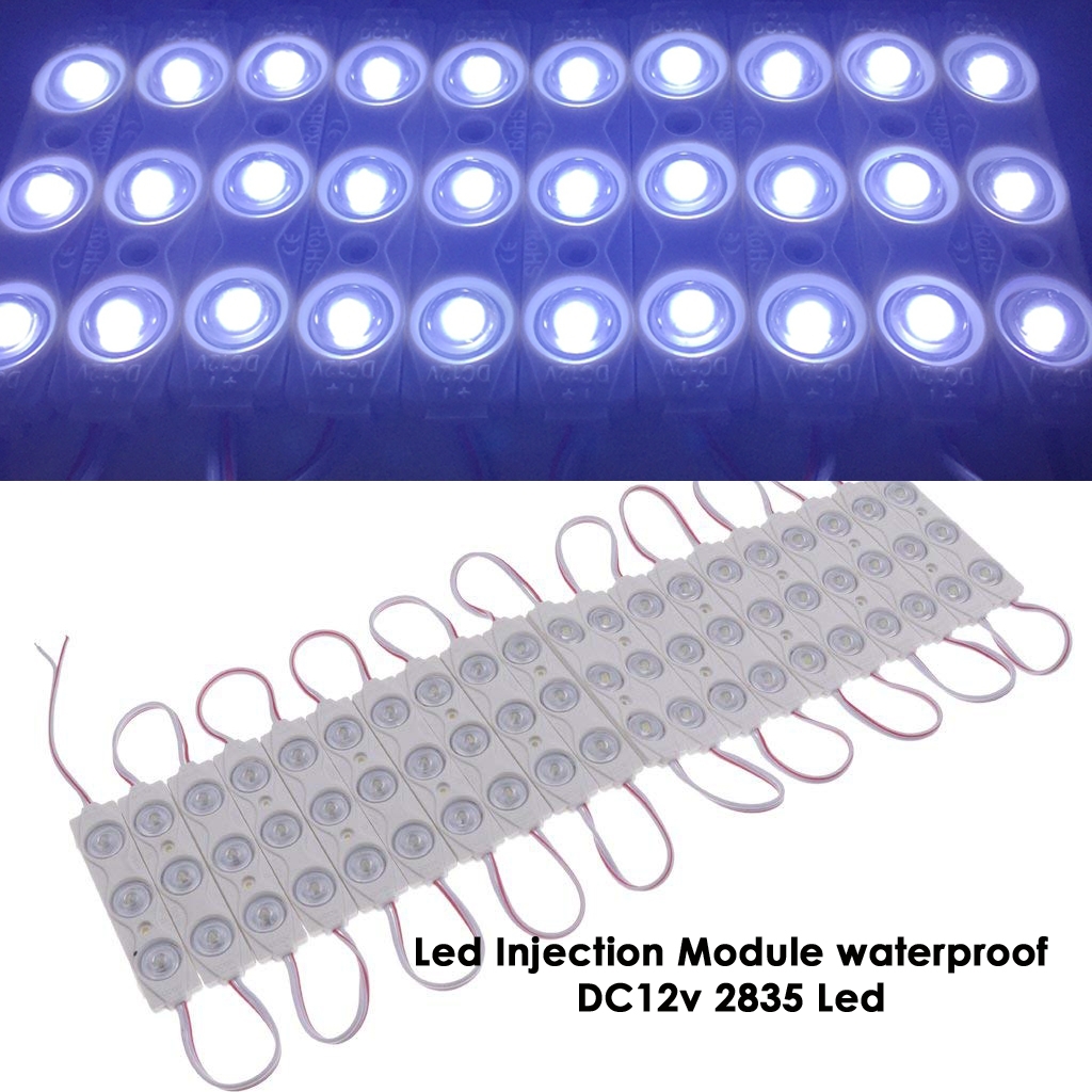 20 x COB/SMD Injection LED Lights IP67 Module DC12V 2W Waterproof LED ...