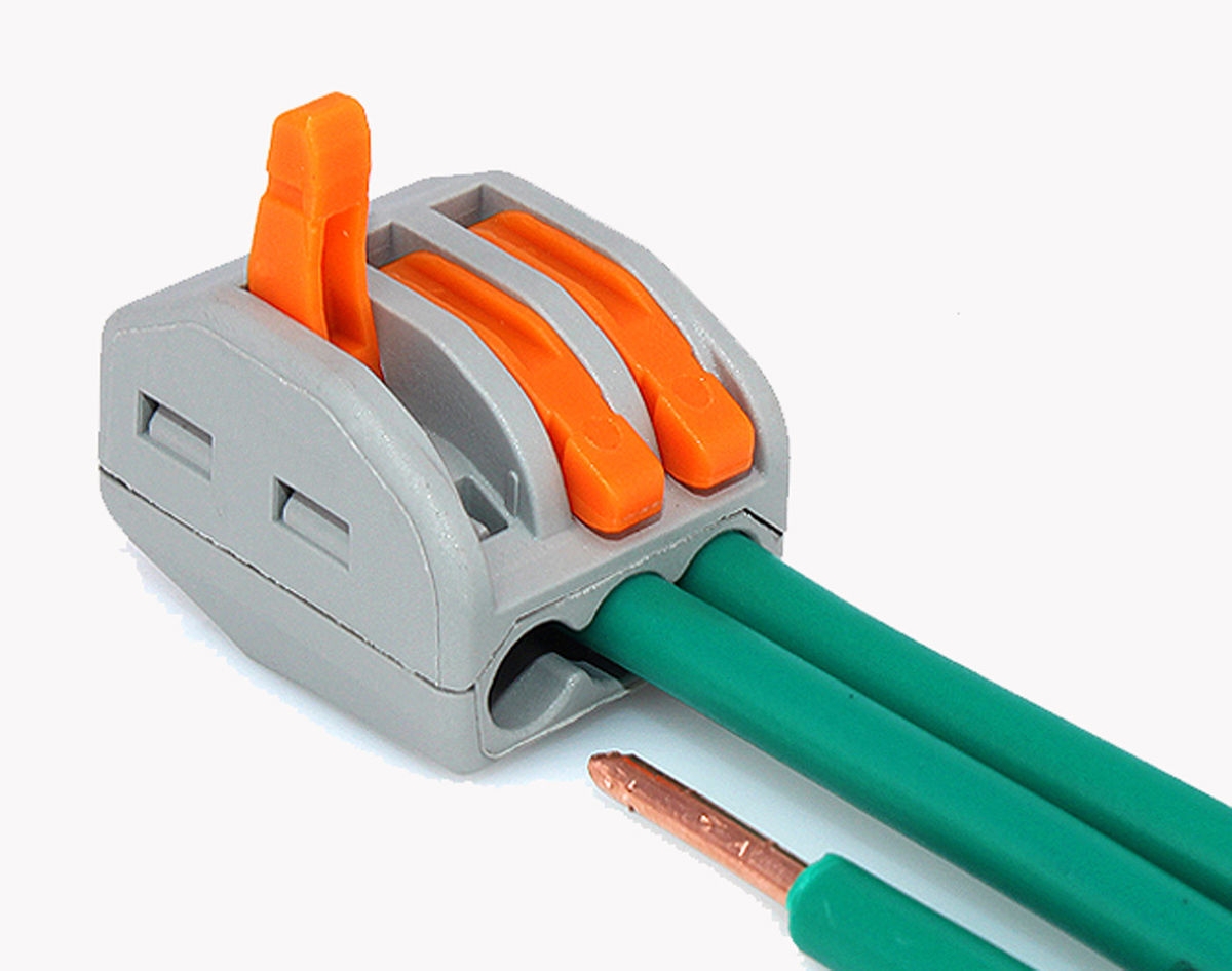 Electrical Connectors Wire Block Clamp Terminal Cable 12V 240V Reusable ...